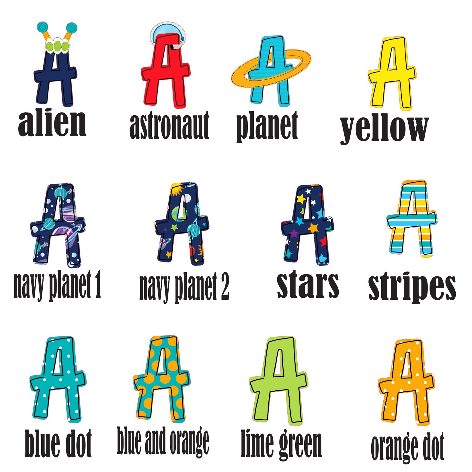 Outer Space Sticker – Lockwood Ave Studio