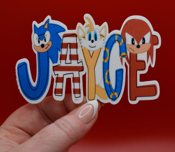 Sonic the Hedgehog Sticker – Lockwood Ave Studio