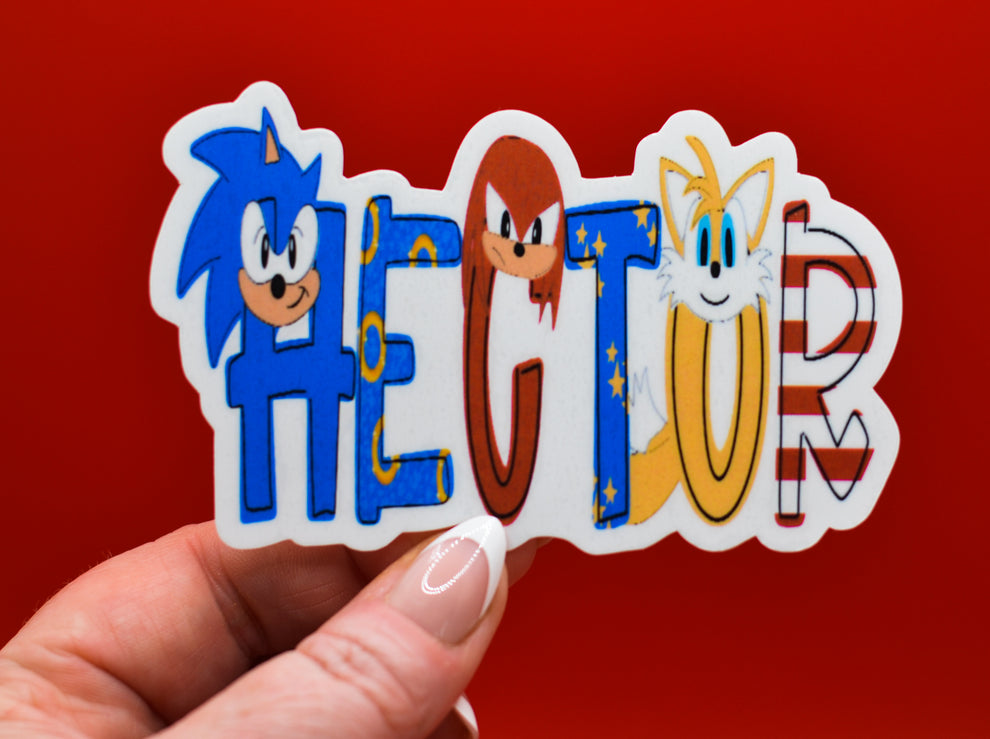Sonic the Hedgehog Sticker – Lockwood Ave Studio